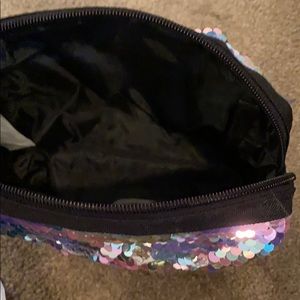 Bags | Sequin Makeup Bag | Poshmark